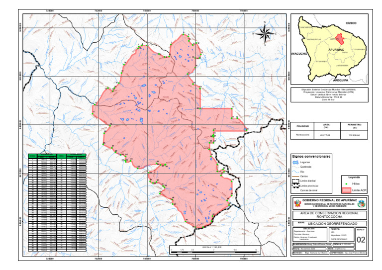 Mapa de Ubicacion Georreferenciado | PDF