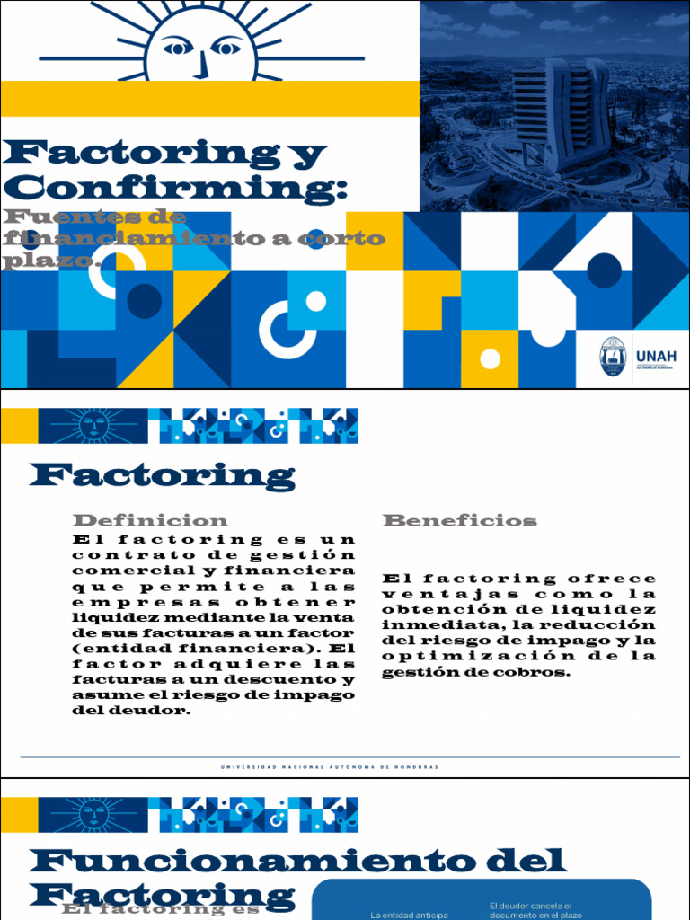 Factoring y Confirming | PDF | Business | Economias