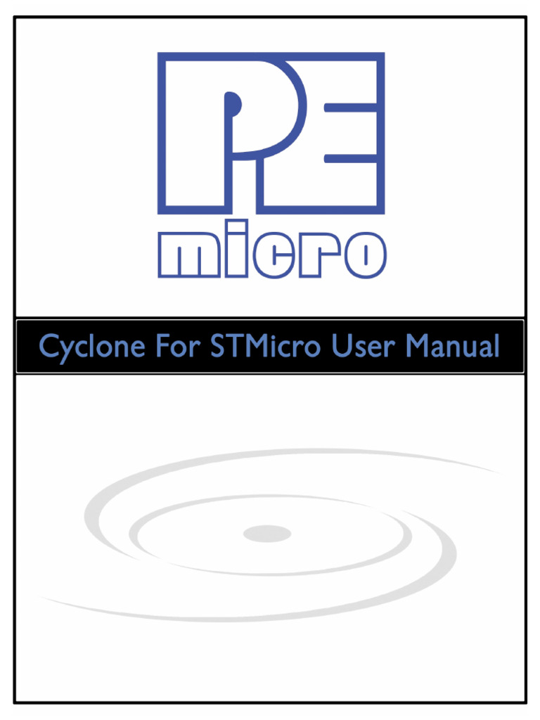 Cyclone MP-5003 Programmer Manual | PDF | Computing | Electrical ...