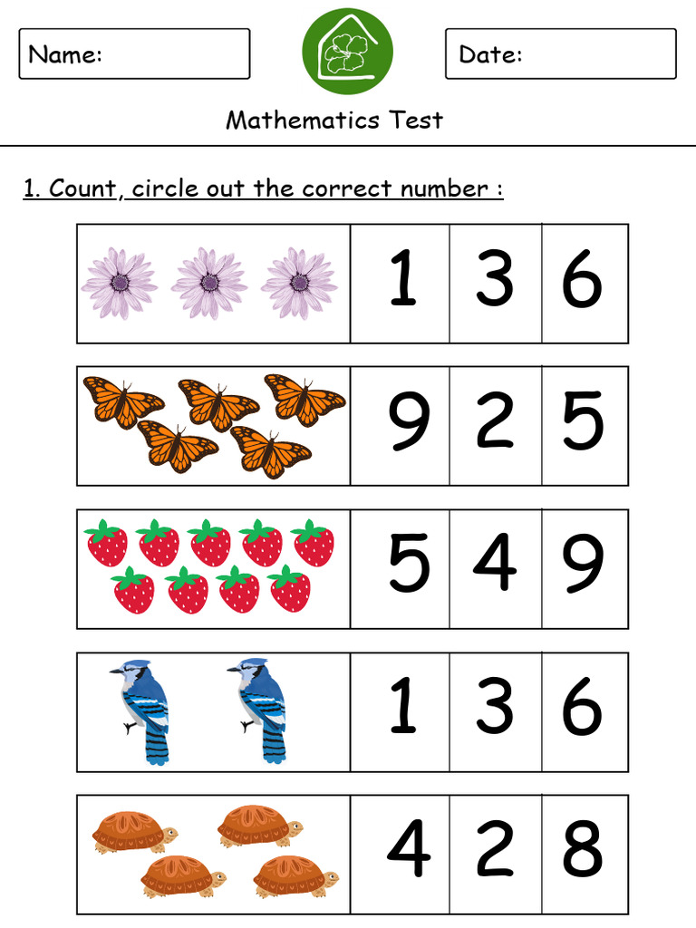 Mathematics Test G1 | PDF
