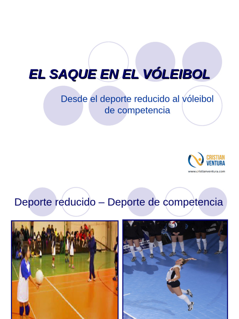 El Saque en El Voleibol | PDF | Vóleibol