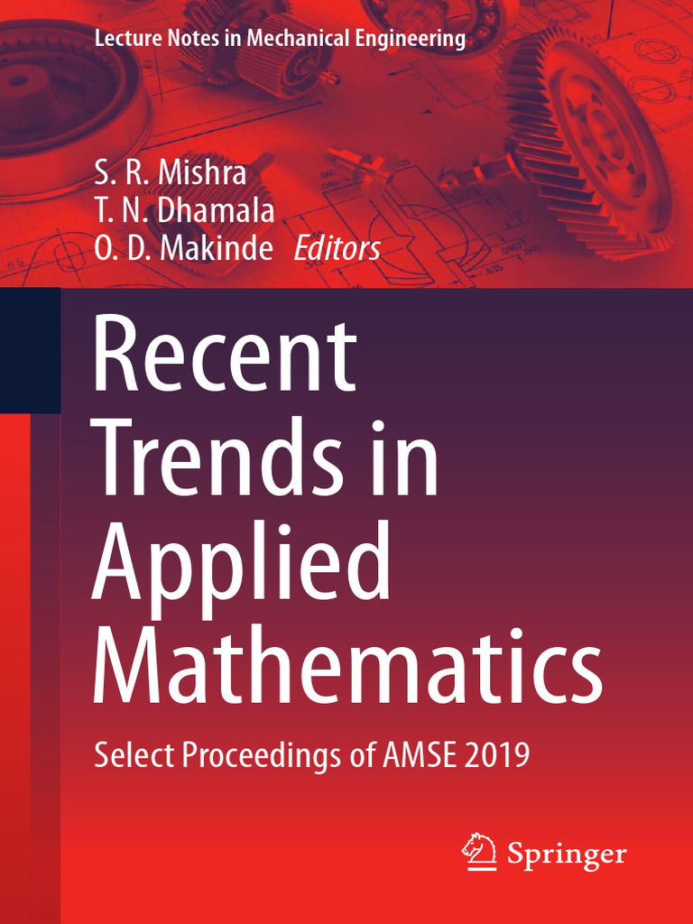 Recent Trends in Applied Mathematics 2022 | PDF | Demand | Mathematical ...