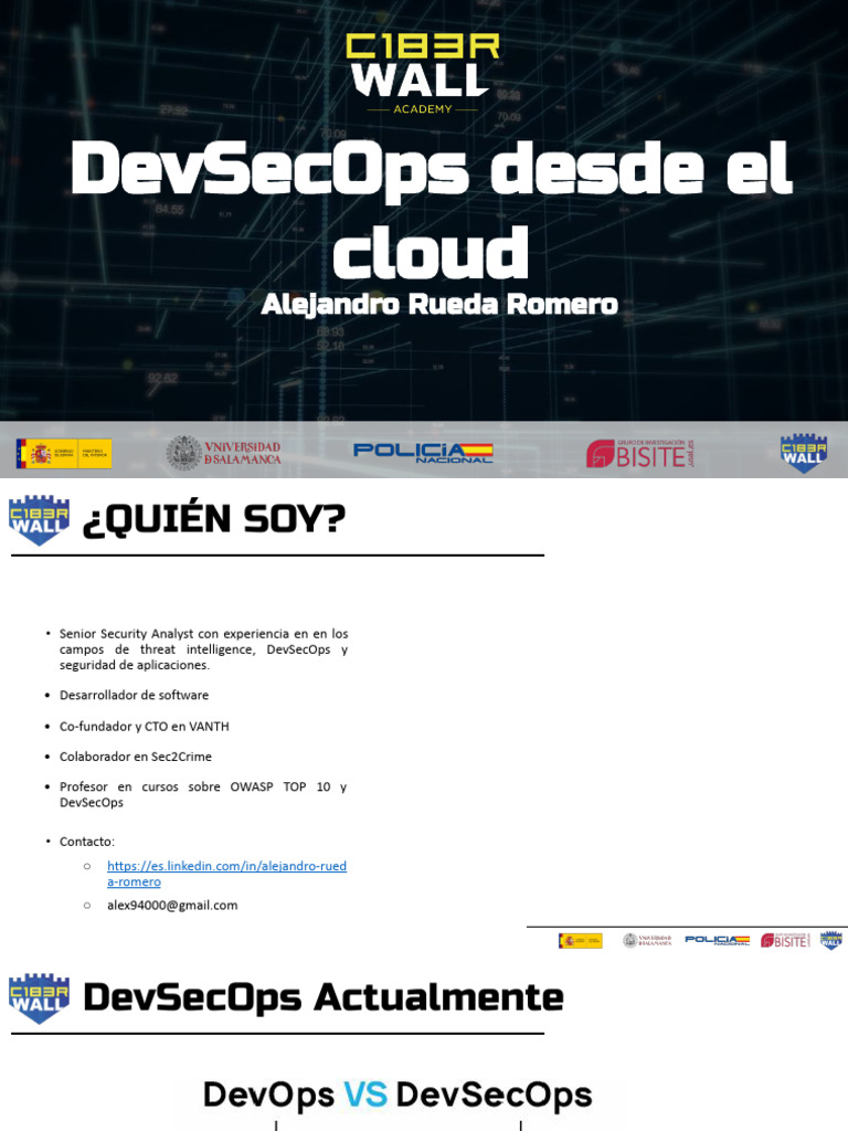 DevSecOps en AWS: Guía Completa | PDF | Contraseña | Servicios web de Amazon