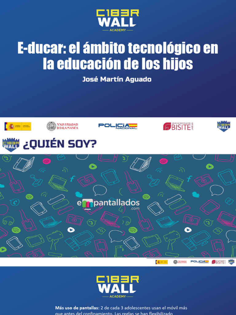 E-Ducar El Ámbito Tecnológico en La Educación de Los Hijos - José ...