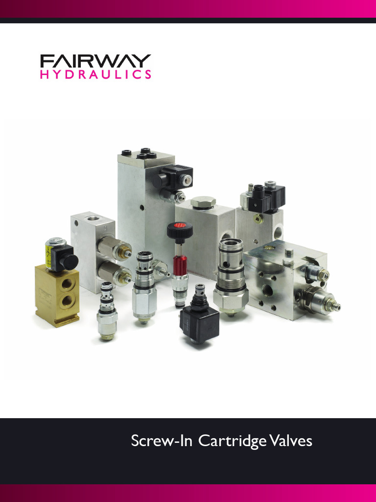 Hydraulic Valve Solutions Guide | PDF | Valve | Manufactured Goods