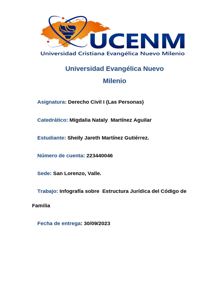 Estructura Jurídica del Código de Familia | PDF
