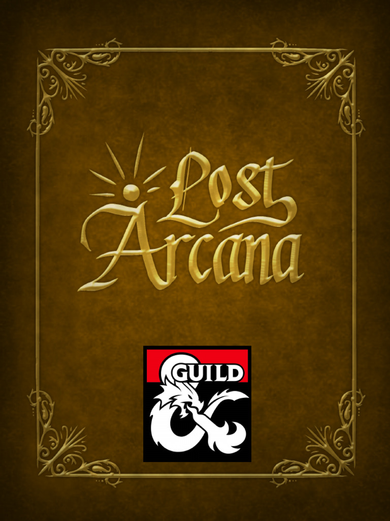 2028615-Lost Arcana | PDF | Dungeons & Dragons | Gary Gygax Games