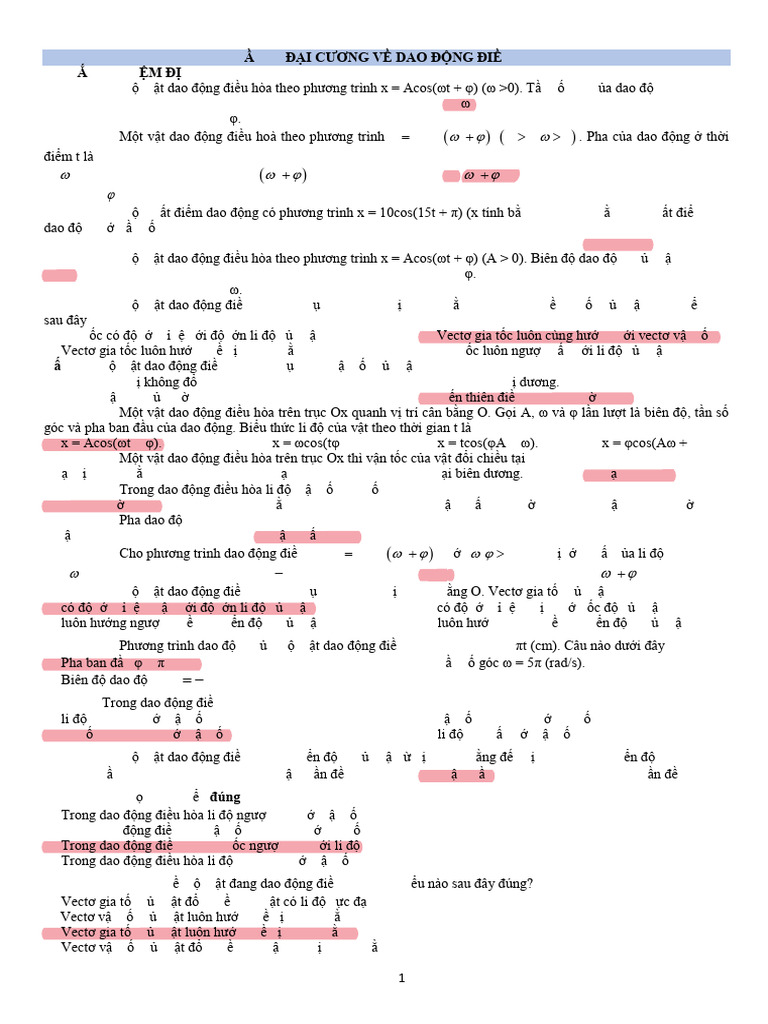 Dao Dong Dieu Hoa | PDF