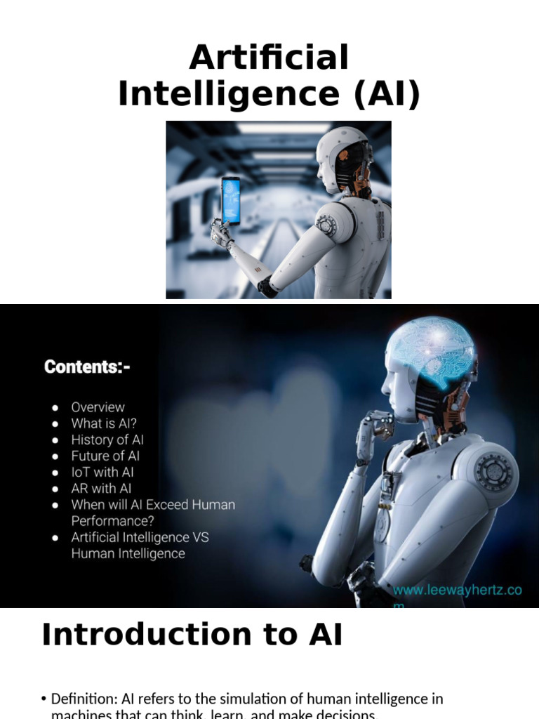 Artificial Intelligence (AI) | PDF