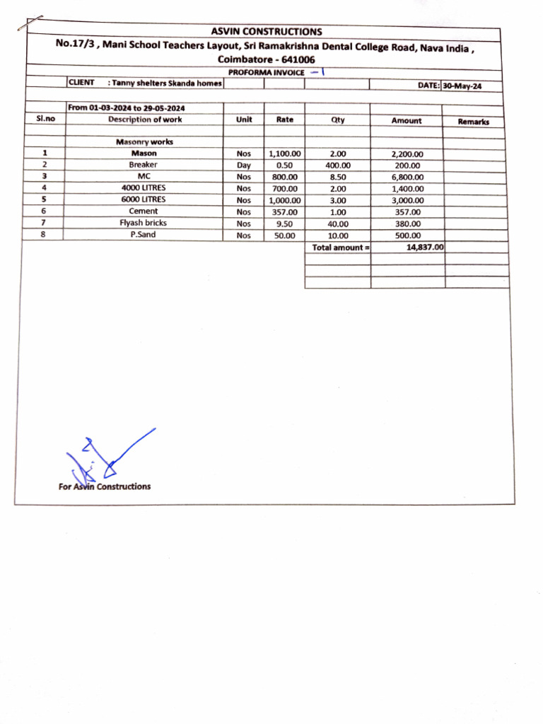 Skanda Homes JMR 01,02,03 | PDF | Building Materials | Building Engineering