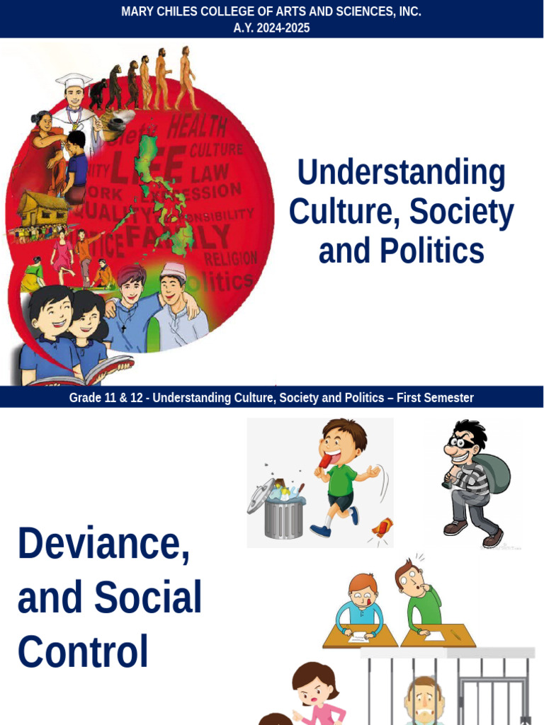 Group 7 Deviance and Social Control | PDF | Deviance (Sociology ...