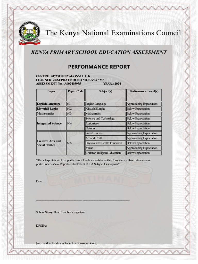 KPSEA Slip A002403935 | PDF