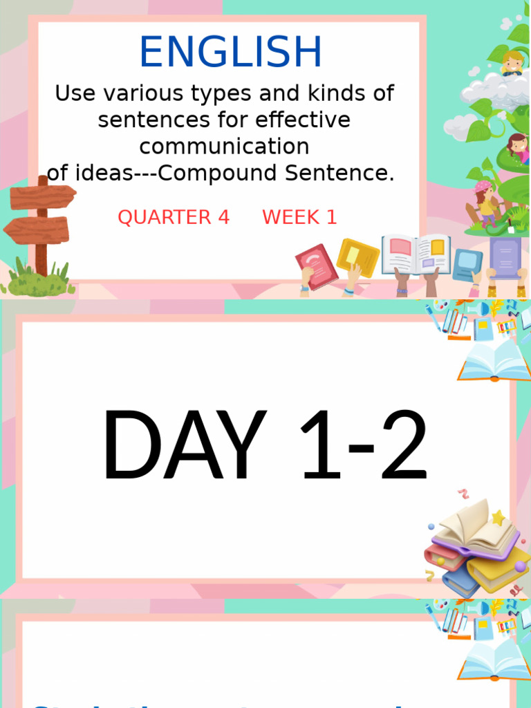 GR 6 English WK 1 QTR 4 | PDF | Sentence (Linguistics) | Thomas Edison