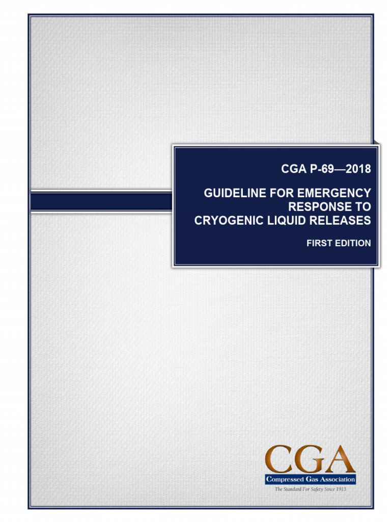 CGA Pamphlet69 1 RevDec2018 | PDF | Industrial Gases | Chemical Process ...