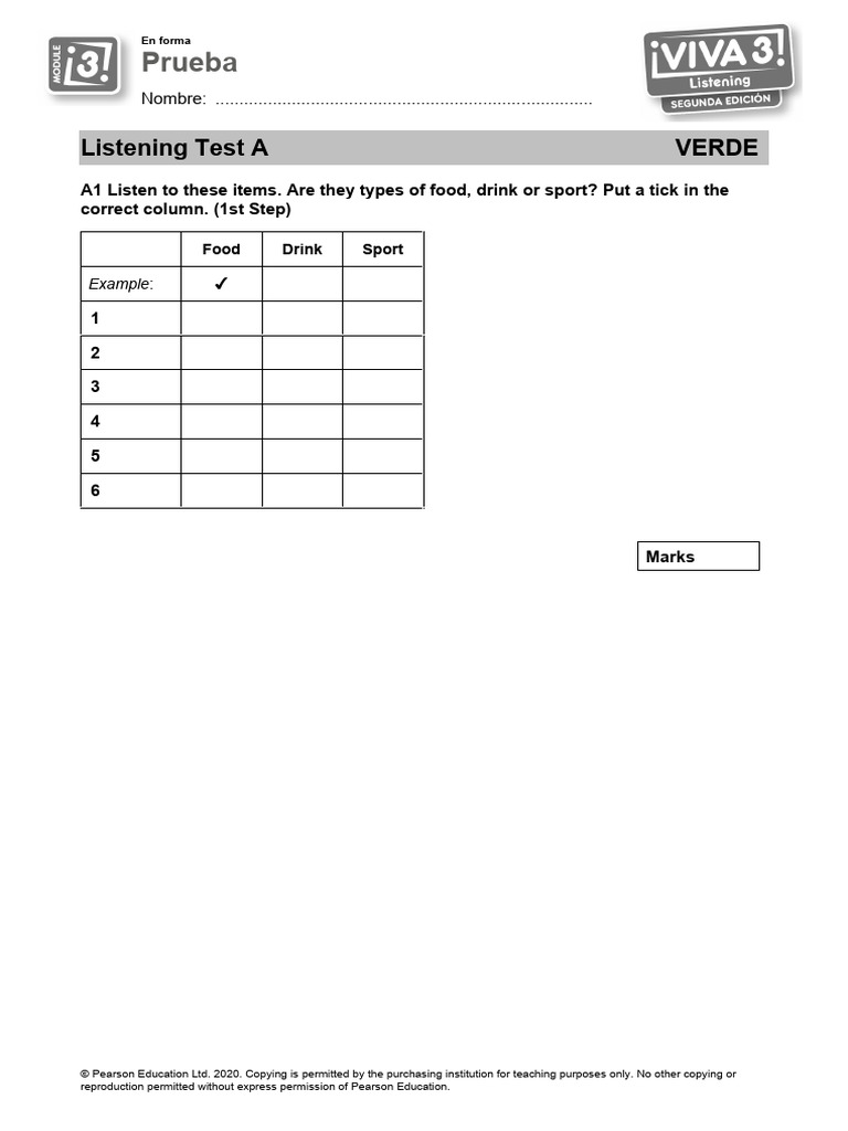 Viva3 2ndedition Ap m3 Listening | PDF