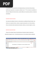Formato de Superíndice y Subíndice en Word | PDF