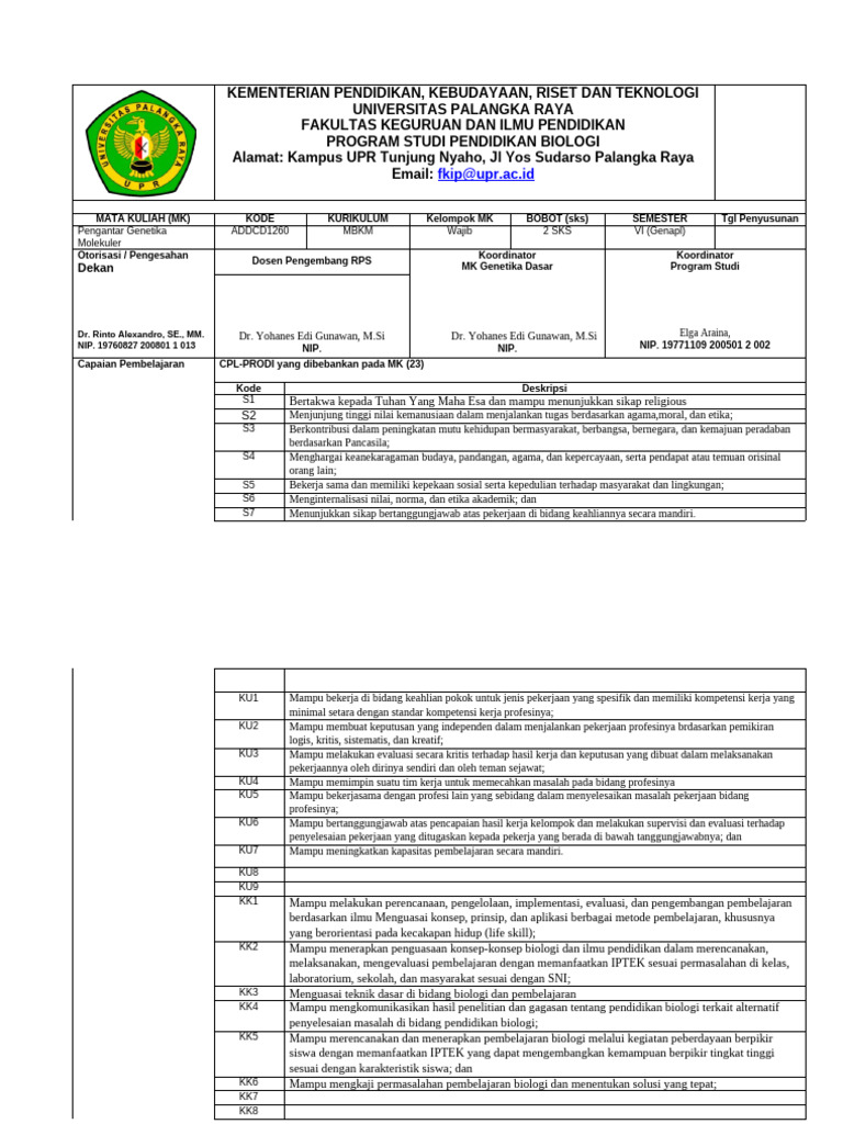 Panduan Pengantar Genetika | PDF