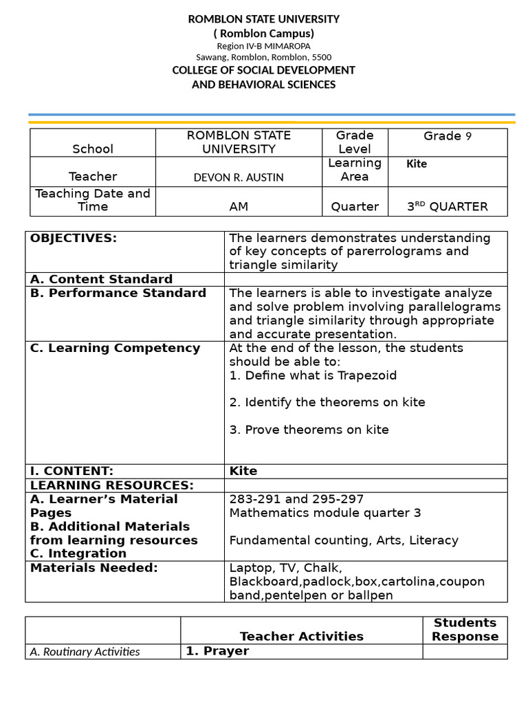 DLPAUSTIN | PDF | Behavior Modification | Learning