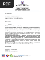 School Teacher Transfer Letter Template | PDF | Wellness