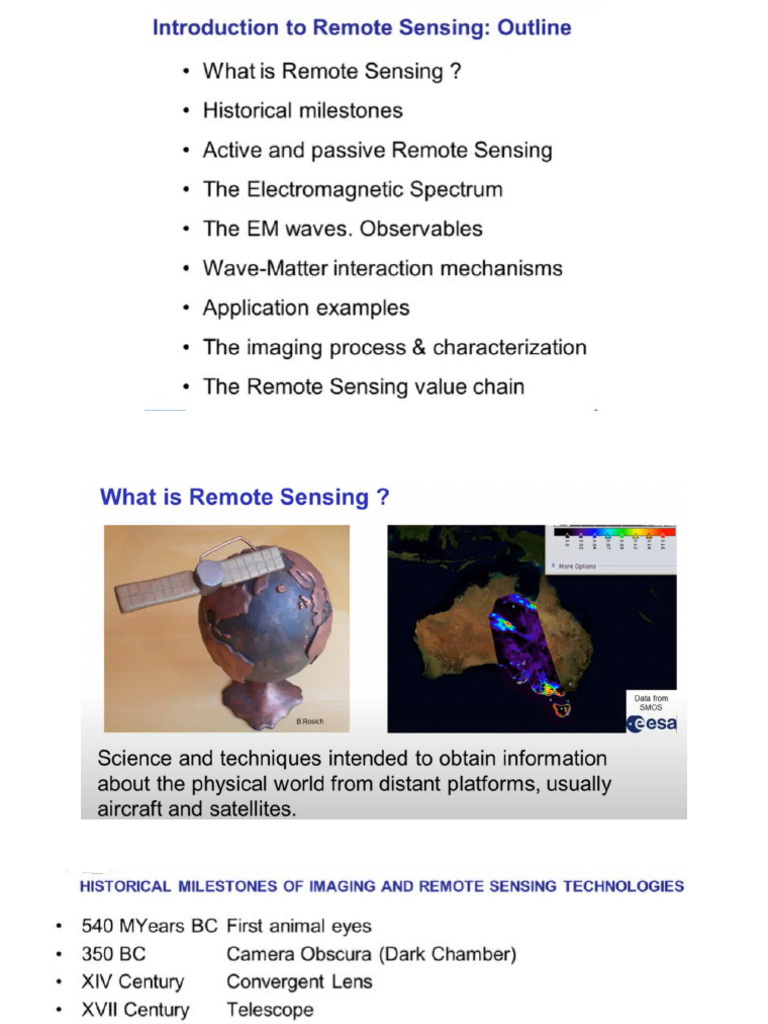 Remote Sensing | PDF