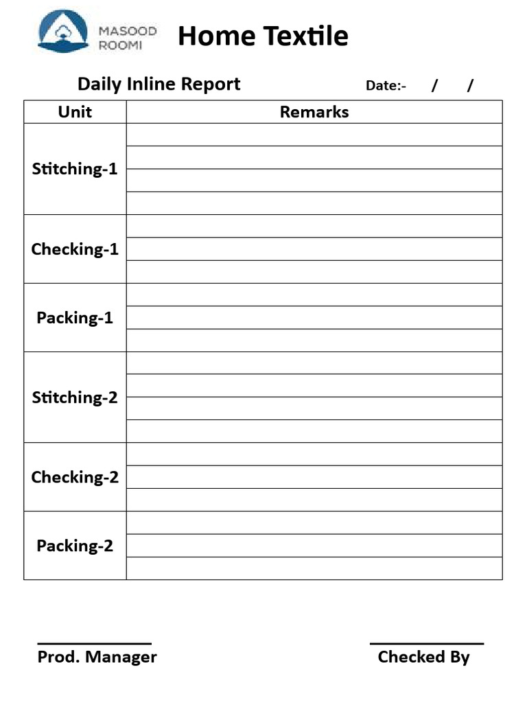 Daily Inline Report | PDF