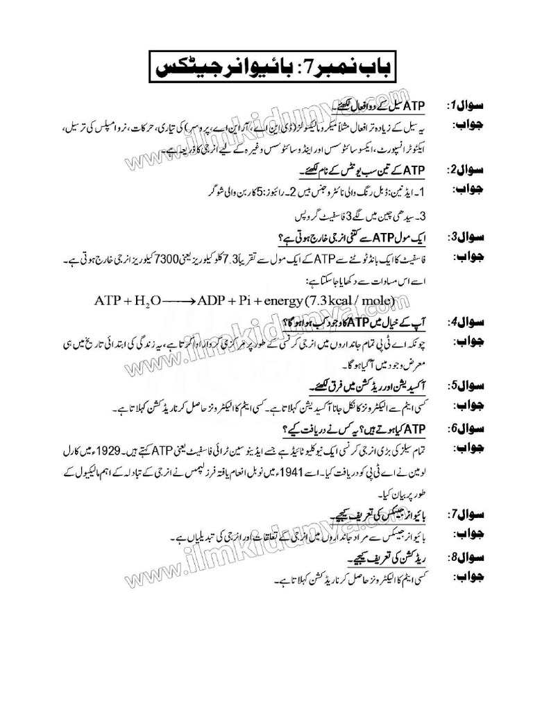Chemistry Chapter 07 | PDF
