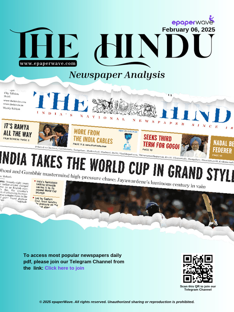 TH Editorial Analysis 06 Feb 2025 | PDF | Human Migration | Illegal ...