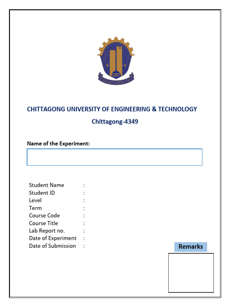 Lab Cover | PDF