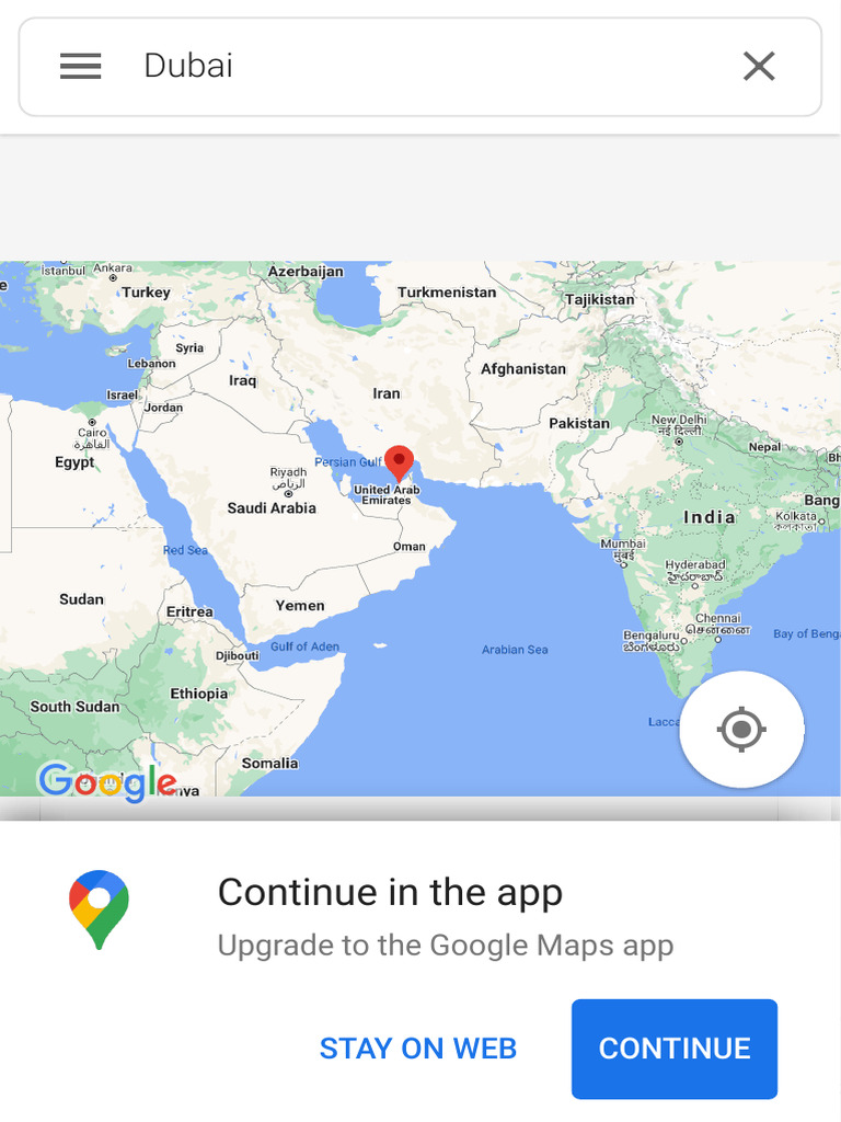 Dubai - Google Maps | PDF