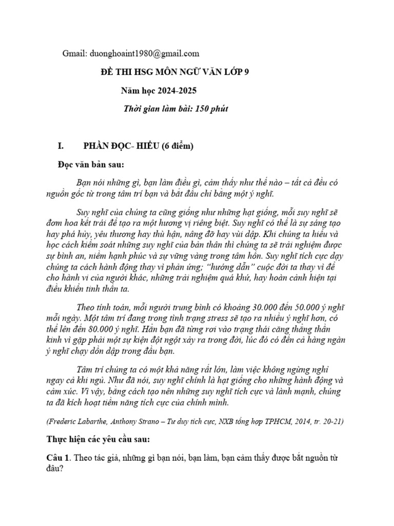 De HSG Van 9 2024 2025 25du An HSG 9 | PDF