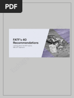 FATF 40 Recommendations Overview | PDF