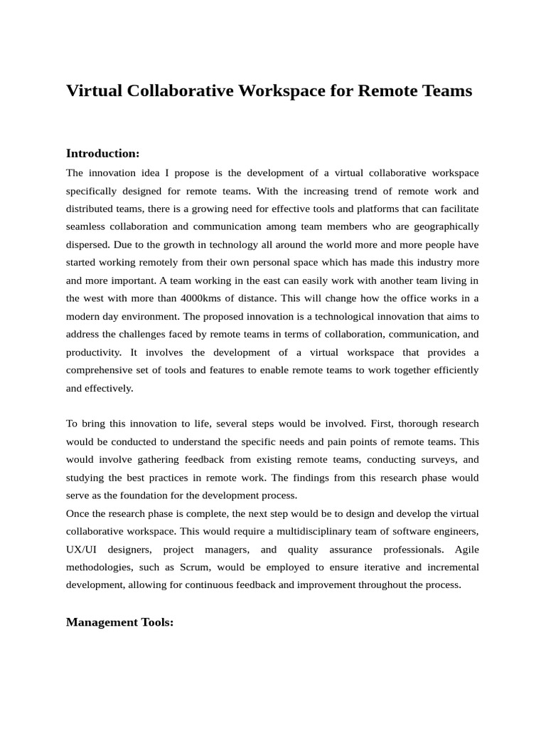 Innovation Management Final | PDF | Computer Security | Security