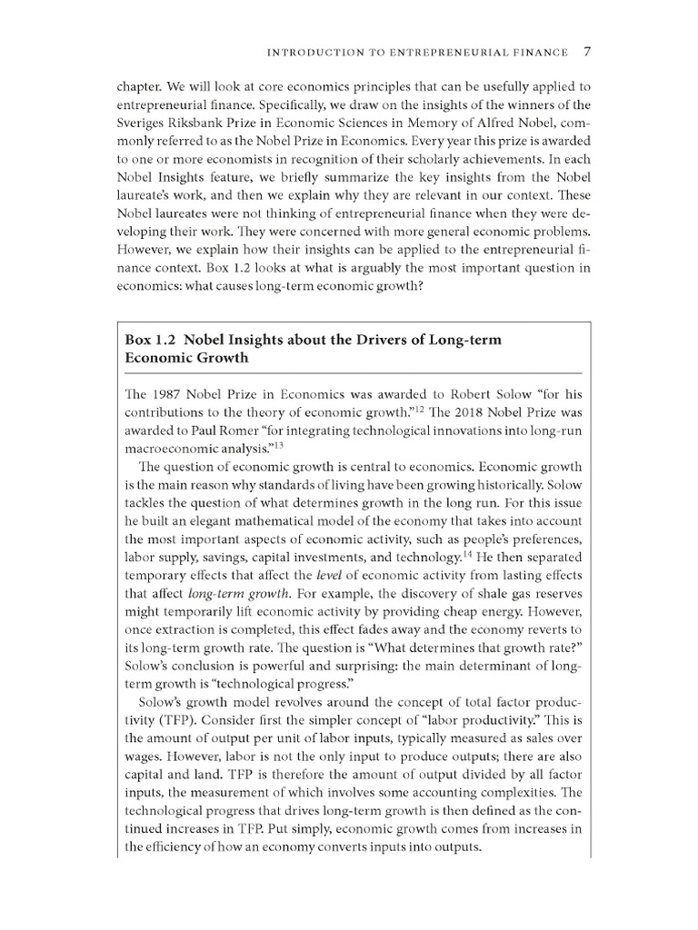 Fundamentals of Entrepreneurial Finance (Dragged) 6 | PDF | Economic ...