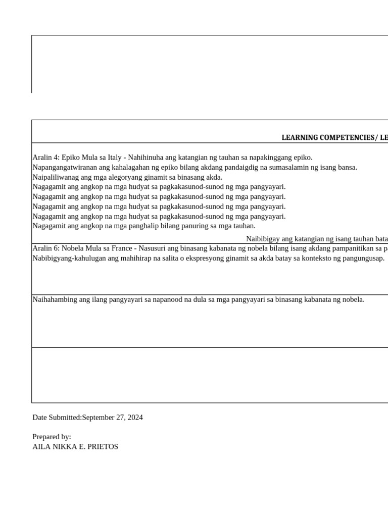 TOS-FiL-10-3rd-Quarter-24-25 | PDF