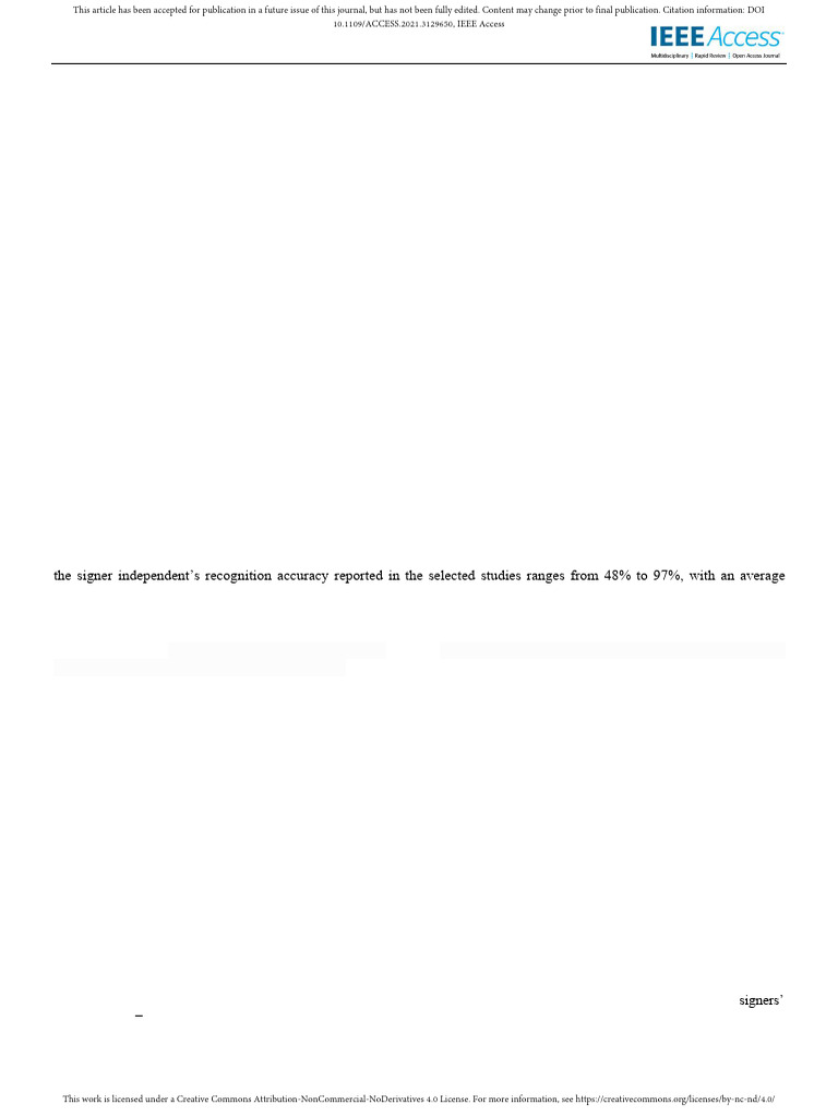 Hand Gesture Recognition Review 2014-2020 | PDF | Image Segmentation ...