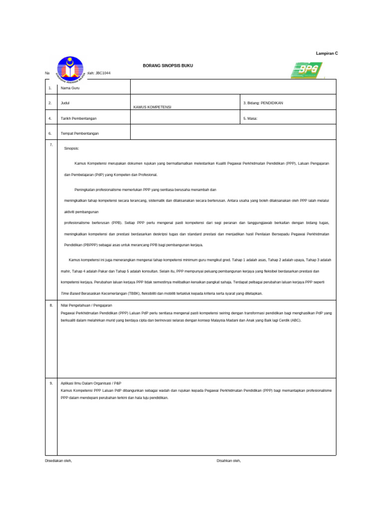 Format Ulasan Buku | PDF