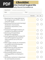 WHO Hand Hygiene Compliance Form | PDF