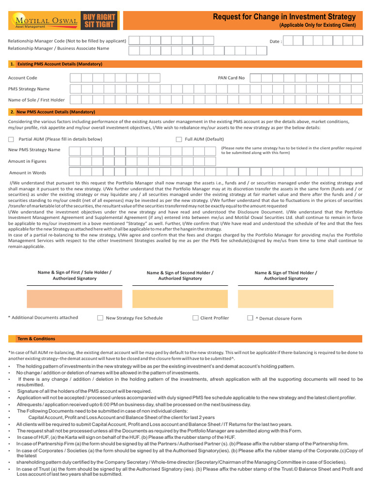 PMS Switch Form | PDF | Securities (Finance) | Economies
