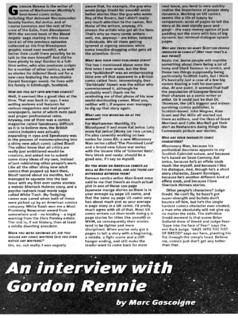 OceanofPDF - Com Bloodquest - Gordon Rennie | PDF