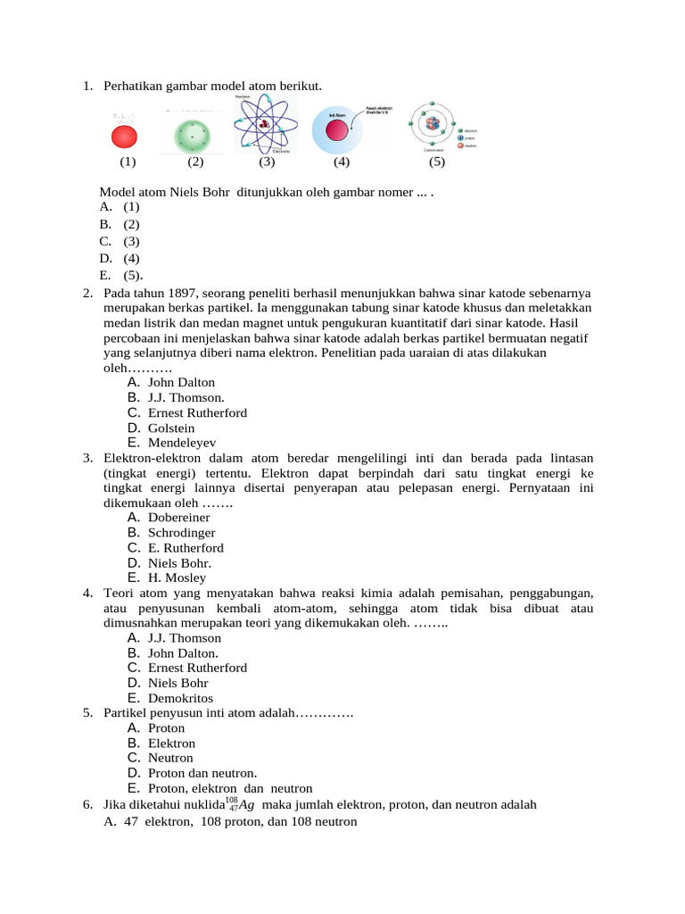 SOAL UHB Kelas X 2024 | PDF