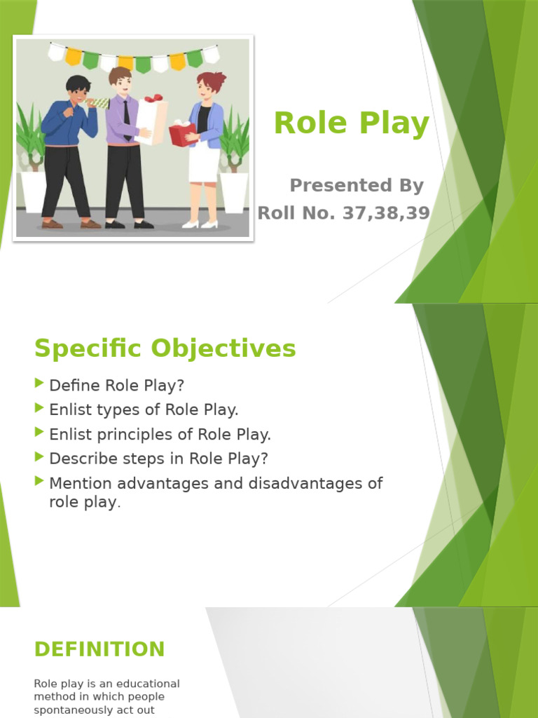 Role Play Presentation 2 | PDF | Learning | Empathy
