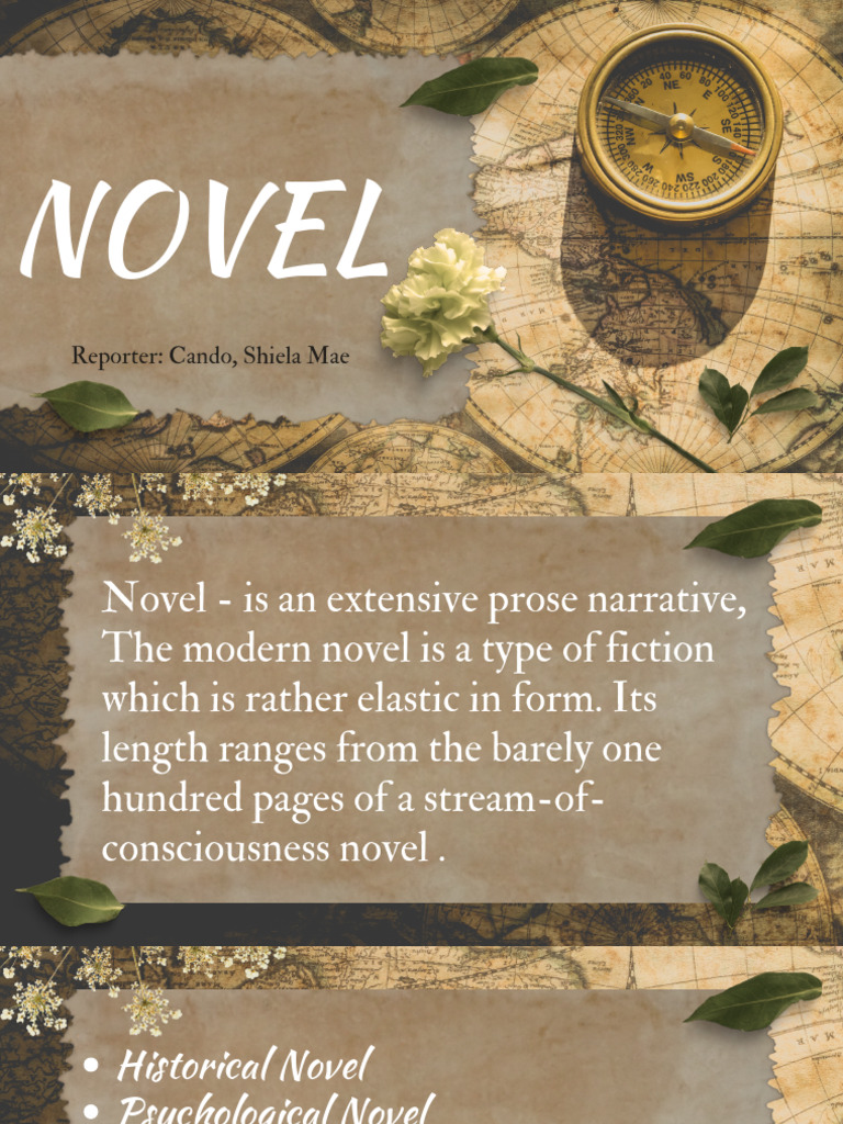 Literary Terminologies in Novel | PDF | Narration | Novels
