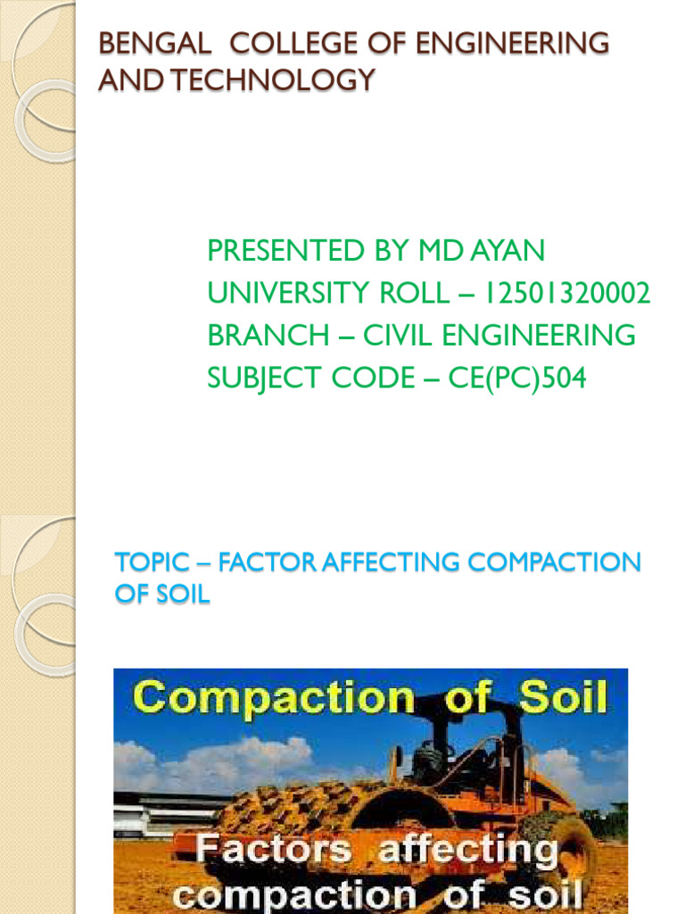 ppt of soil mechanics | PDF