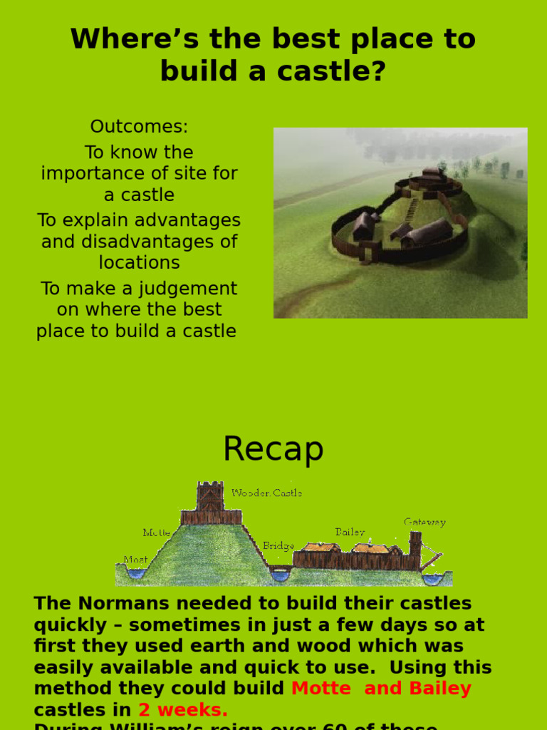 3. Castles Best Place to Build | PDF | Castle