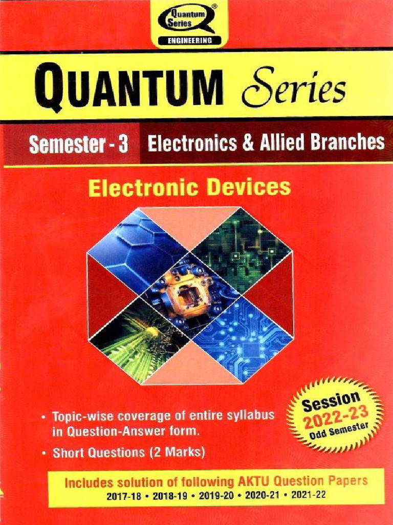 Electronic Devices 22-23 | PDF | Wave Function | Semiconductors