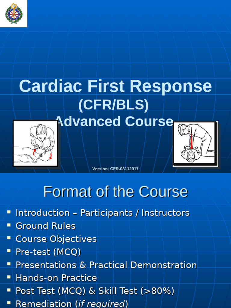Cardiac First Response Training Guide | PDF | Myocardial Infarction ...