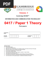 2023 Safety and Security IGCSE ICT 0417 | PDF