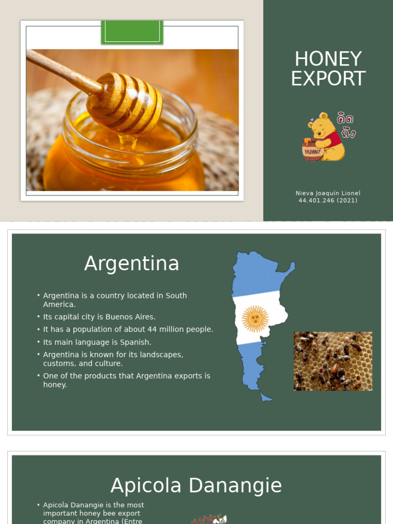 Honey Presentation Model | PDF