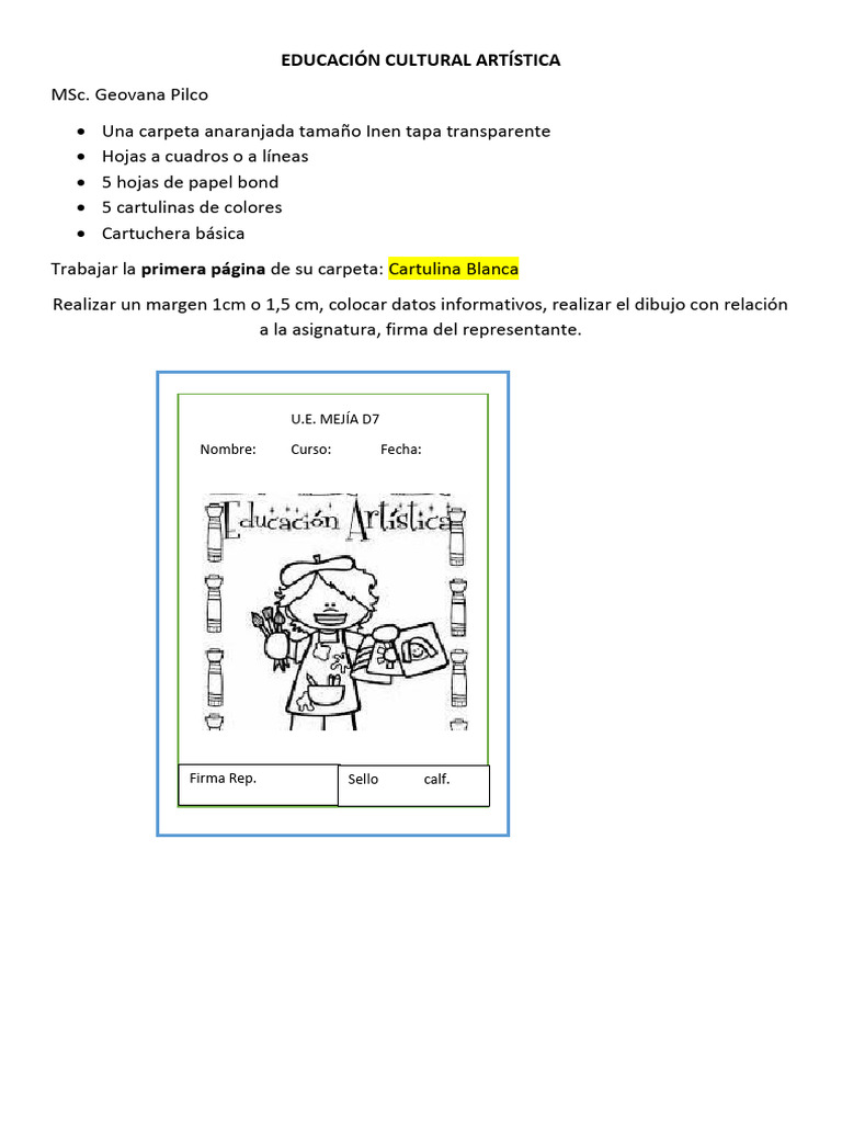 Actividad Eca. Octavo | PDF