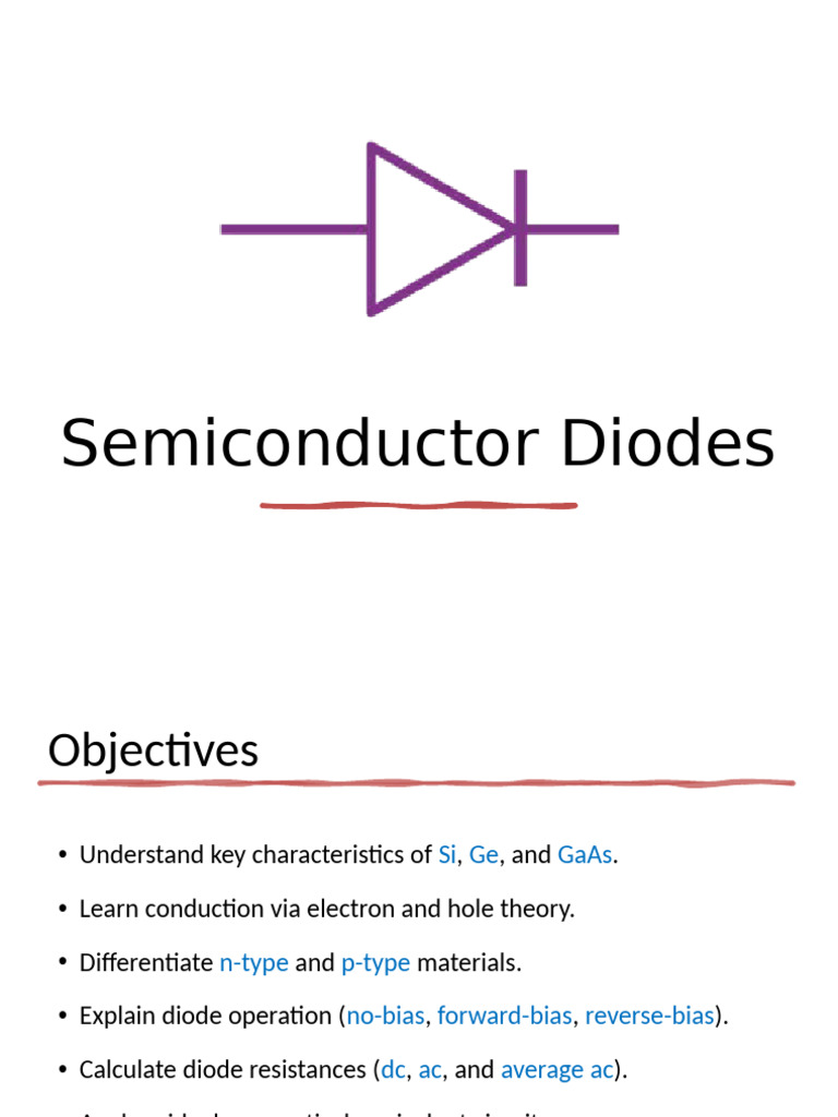 Understanding Semiconductor Diodes | PDF | P–N Junction | Diode